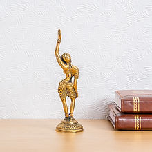 Brasshouse Brass Swirling Lady Statue Home Decor