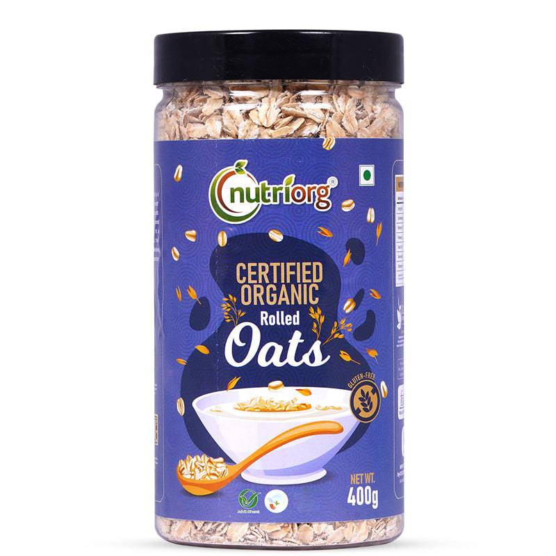 Nutriorg Organic Rolled Oats (Certified ORGANIC) - 400 g Nutriorg Organic Rolled Oats (Certified ORGANIC) - 400 g