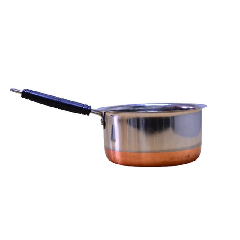 Stainless Steel Copper Bottom Tea Pan - 1 L