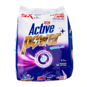 UIC Active Power Laundry Powder Detergent Indoor Drying - 2.5 Kg