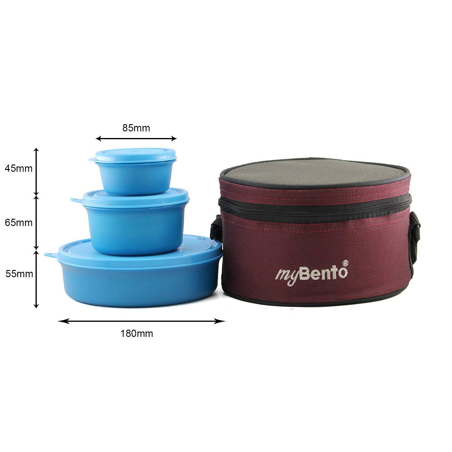 My Bento Stainless Steel Lunch Box Thrice - 1 Pc