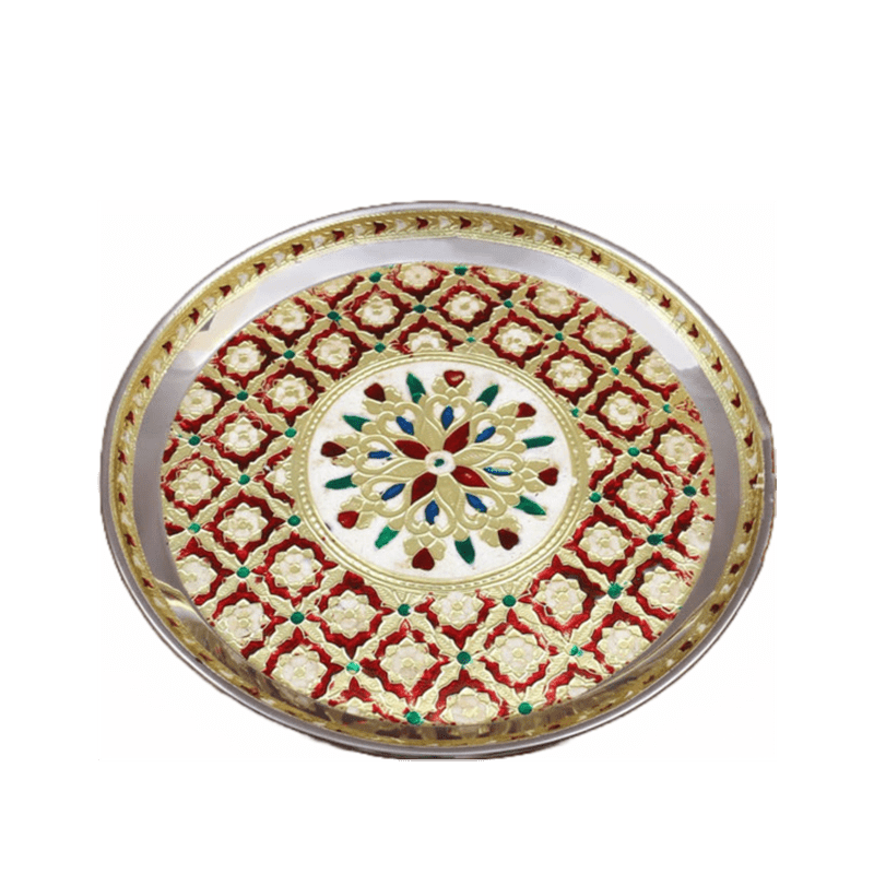 Minakari Special Plate - 10 INCH