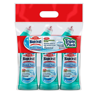 Magiclean Toilet Bleach Power Original (Triplepack) - 3 x 500 ml