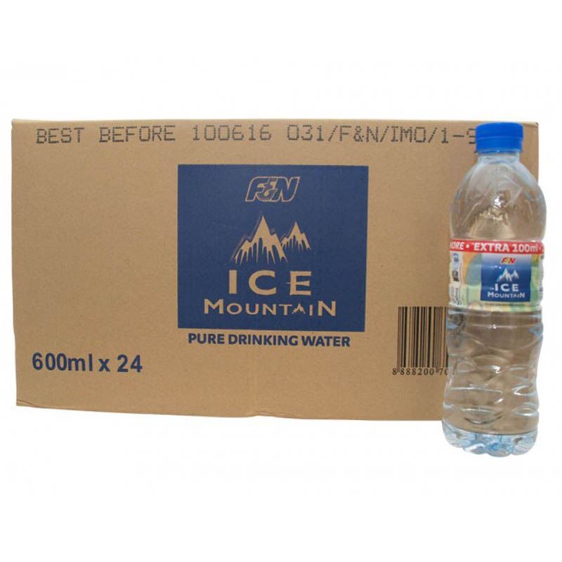 Ice Mountain Pure Drinking Water Case - 24 x 600 ml