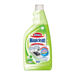 Magiclean Kitchen Cleaner Green Apple Scent Refill - 500 ml