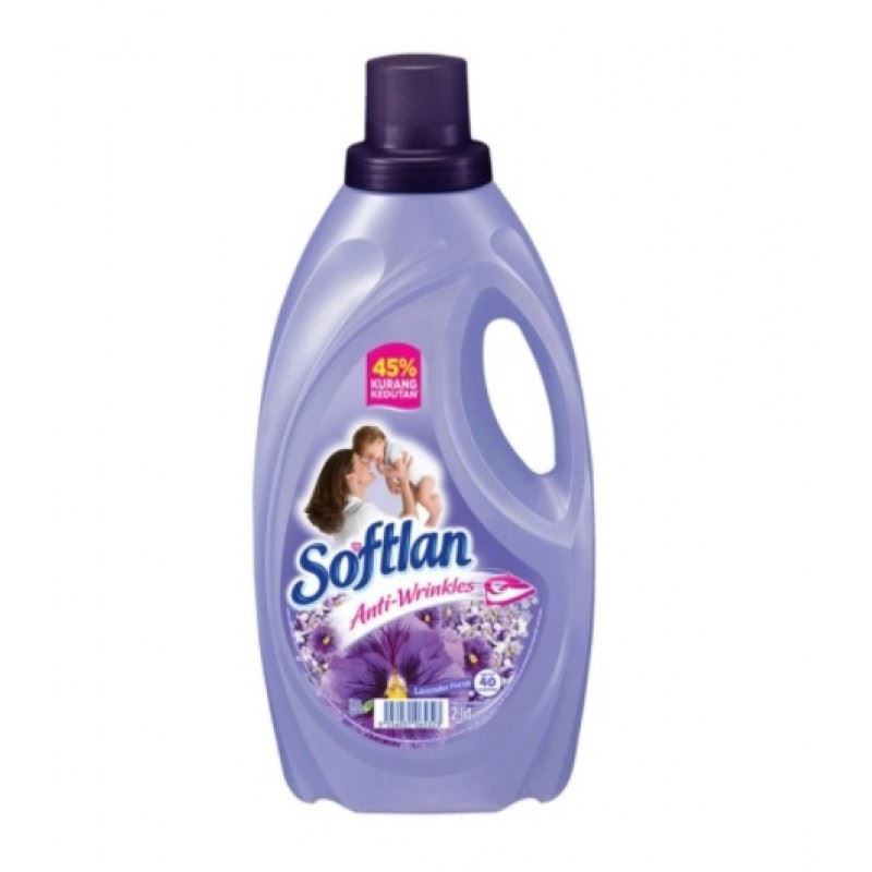 Softlan Anti Wrinkles Lavender Fresh Fabric Conditioner - 2 L