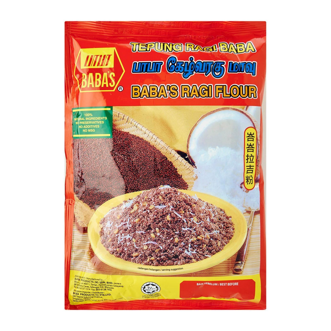 Baba's Ragi Flour 500 G Online | Organic Indian Grocery Store in ...