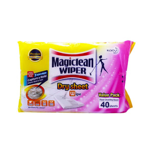 Magiclean Wiper Dry Sheets - 20 Sheets