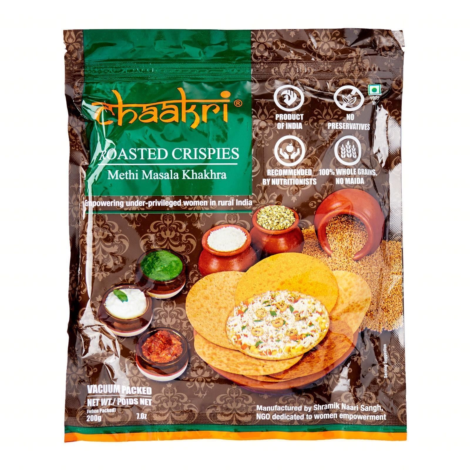 Chaakri Methi Masala Khakhra - 200 g