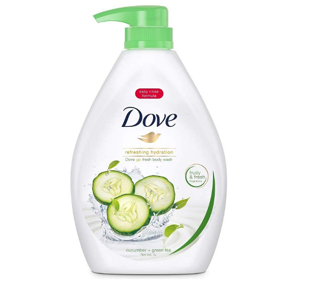 Dove Go Fresh Cucumber & Green Tea Body Wash - 1 L