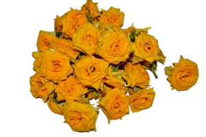Fresh Yellow Rose Pooja Flower - 100 g