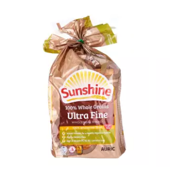 Sunshine 100% Whole Grains Ultra Fine Wholemeal Bread Online | Organic ...