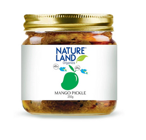 NATURELAND Mango Pickle (Certified ORGANIC) - 350 g