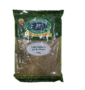 Sri Murugan Raw Cane Sugar (Nattu Sakarai) - 500 g
