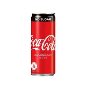 Coca Cola Soft Drink Can No Sugar(Zero) - 320 ml