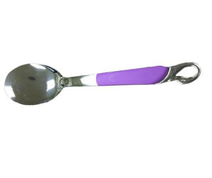 Stainless Steel Rice Scoop Colour Handle (501 A39) 20814 - 1 Pc (Colou
