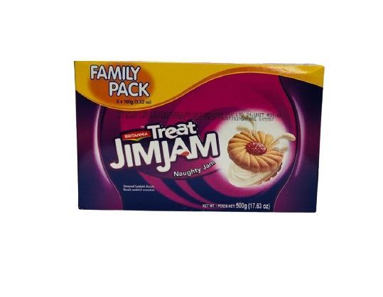 Britannia Treat Jim Jam Cookies (Family Pack) - 460 g