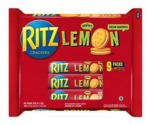 Ritz Cream Filled Sandwich Cookies Multipack Lemon Flavored - 1 Pack