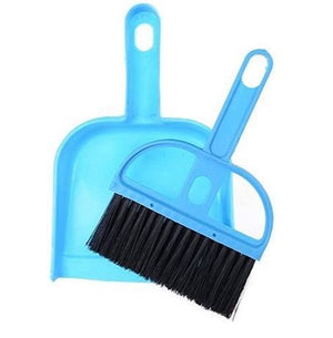 Leopard Mini Table Brush/Dust Pan Broom Set (LN 0502) - 1 Pc