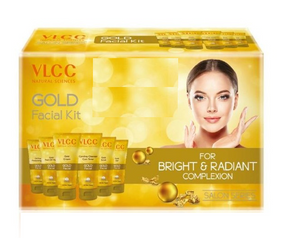 VLCC Gold Premium Salon Series Facial Kit - 240 g