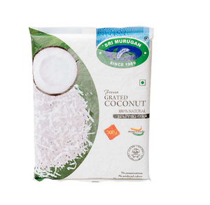 Sri Murugan Fresh Grated coconut (Frozen) - 200 g