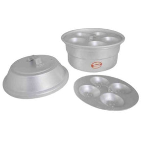 Aluminium Idly maker 9 Idlys - 1 Pc (2 Layer)