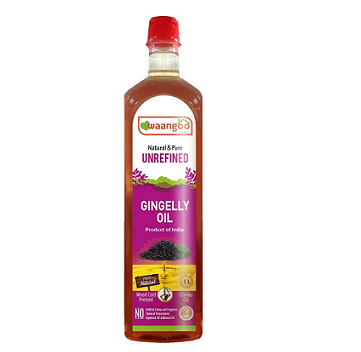 Waangoo Natural Chekku Cold Pressed Sesame/ Gingelly Oil - 2 L