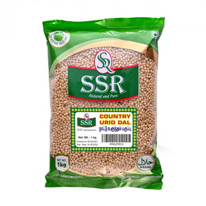 SSR Country White Urid Dal Whole (Gota) - 500 g