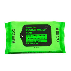 Beco Bamboo Micellar Make up removal wet wipes 100% Natural & Ecofrien