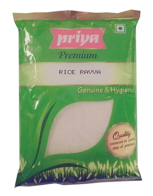 Priya Rice Rava /Semolina (Sooji/Suji) - 1kg